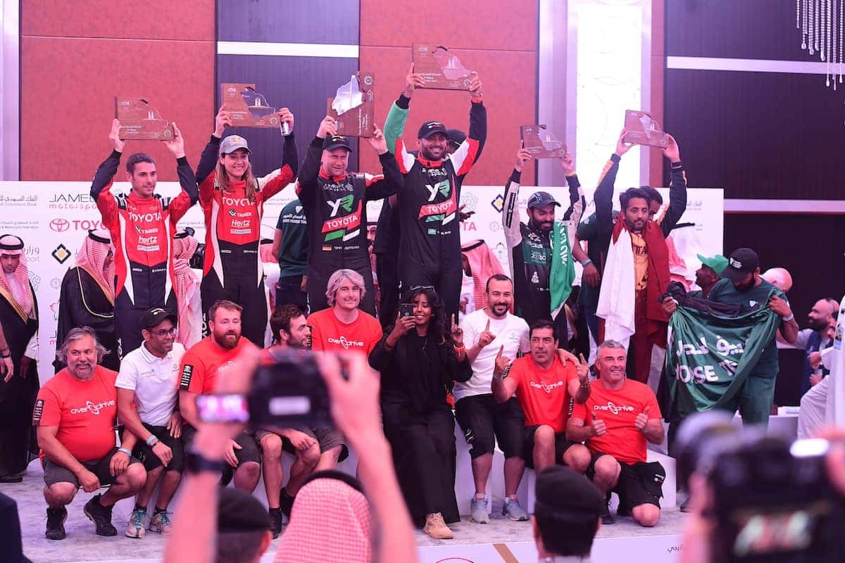 Podium successes at Rally Tabuk, Saudi Toyota Desert Rally Championship ...